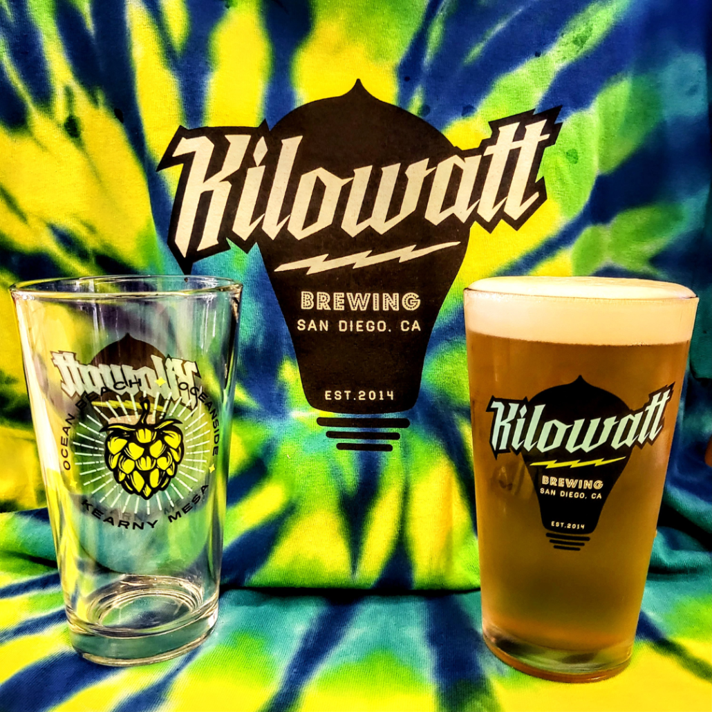 Tie Dye Party in Ocean Beach - Kilowatt Brewing